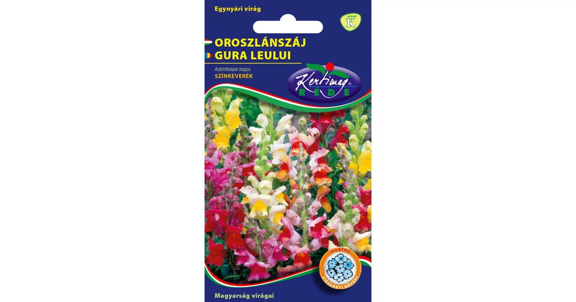 Oroszlánszáj (Tátika) virág vetőmag mix- Antirrhinum majus 0,5g - Borhy ...